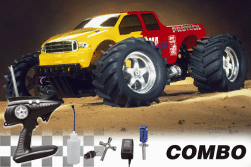 Cars - Protech Enigma XTR, Nitro, 1.8 Scale, 4x4, Monster Truck ...