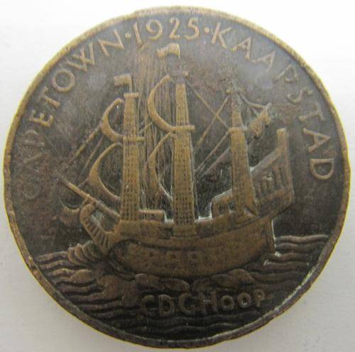 Medallions - Edward Prince of Wales Cape Town 1925 Bronze Medallion was ...