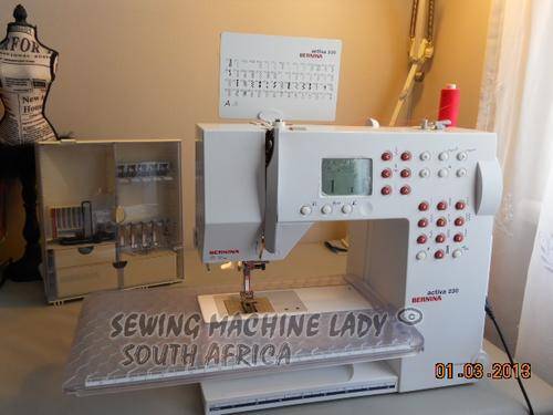 Sewing Machines & Overlockers - BERNINA ACTIVA 230 SEWING MACHINE was ...