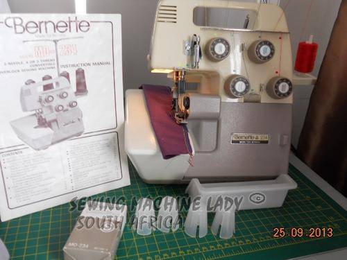 Sewing Machines & Overlockers - BERNINA BERNETTE 234 OVERLOCKER was ...