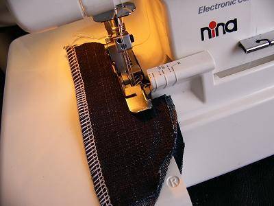 Sewing Machines & Overlockers - NINA OVERLOCKER 787BD S/N 787032358 was ...