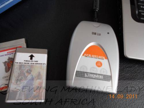 Embroidery Machines - USB CARD READER (ATA PCMCIA CARDS) for Deco 330 ...