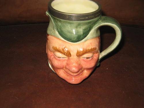 English Porcelain - PRICE REDUCED - LANCASTER AND SANDLAND WARE CHARACTER TOBY MUG OF PUCK ...