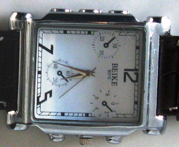 Men's Watches - BEIKE 8015 LEATHER STRAP MENS WRIST WATCH was sold for ...