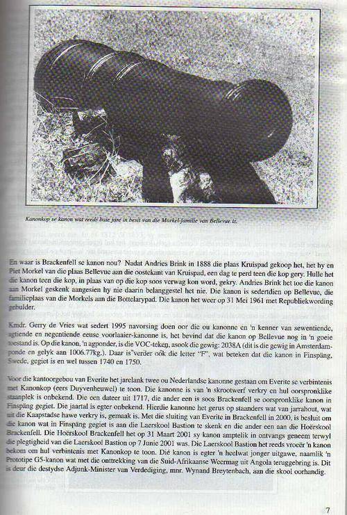 Africana - BRACKENFELL VAN TOEKA TOT NOU... - DALENA VOLLGRAAFF (2001 ...