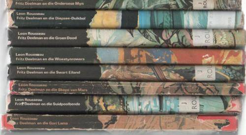 Africana Books - VOLLEDIGE REEKS FRITZ DEELMAN BOEKE (8), WAARVAN 1 ...