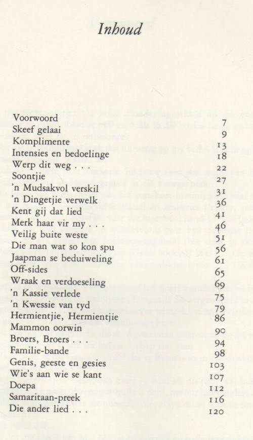 Afrikaans Fiction - KOOPERASIE-STORIES OP DONDERDAG - P G DU PLESSIS ...