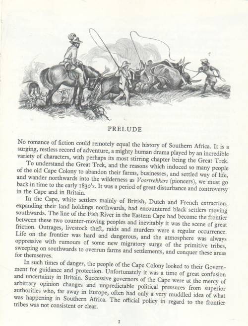 History & Politics - THE GREAT TREK - T V BULPIN (2 ND EDITION 1976 ...