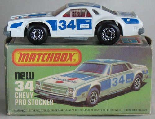 Other Collectable Toys - MATCHBOX SUPERFAST #34 Chevy CHEVROLET PRO ...
