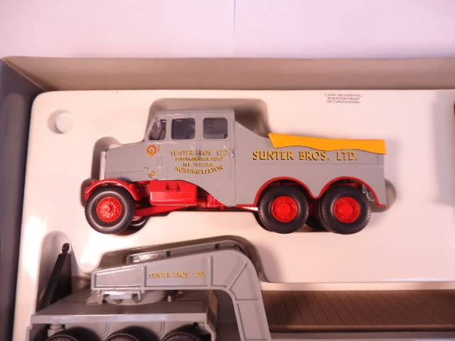 Models - Corgi - Scammel Contractor + 24Wheel Low Loader with boiler ...