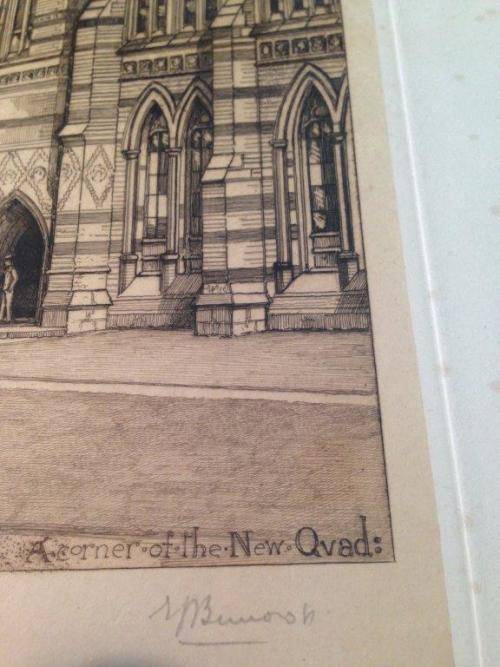 Other Original International Art - STUNNING VINTAGE ETCHING BY EDWARD ...