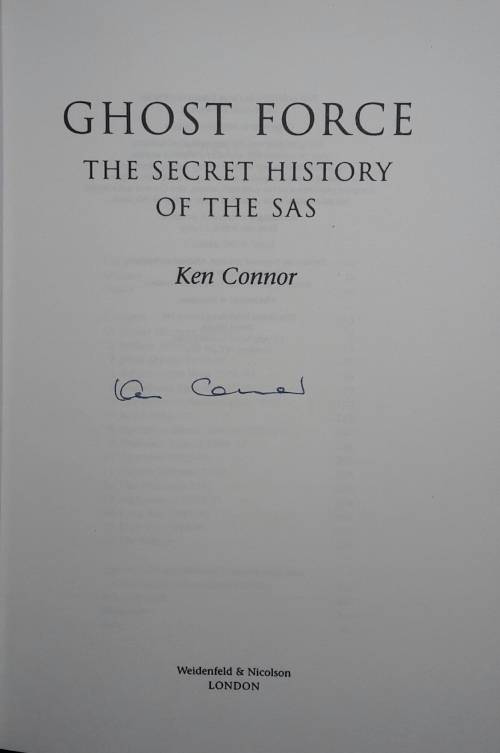 Books - Ghost Force - The Secret History Of The SAS - Ken Connor for ...