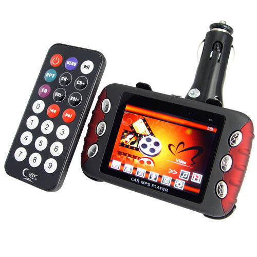 In-Car Entertainment - MP4 + MP3 Player with Deluxe Car Adapter Kit ...