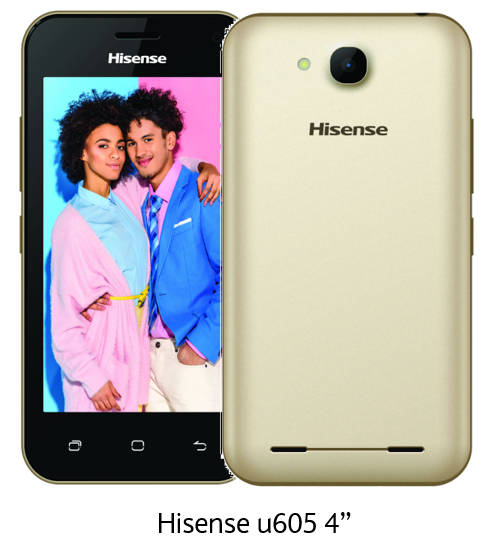 Other Smartphone Brands - Hisense U605 8GB Dual Sim - Gold (Vodacom ...