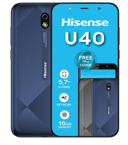 Other Smartphone Brands - Hisense U40 16GB Dual sim Navy Blue (Vodacom network) was sold for ...
