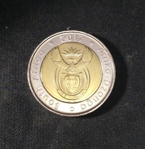 Five Rand - 3 X OR TAMBO 2017 Bi-metal R5 Commemorative Coin was sold ...