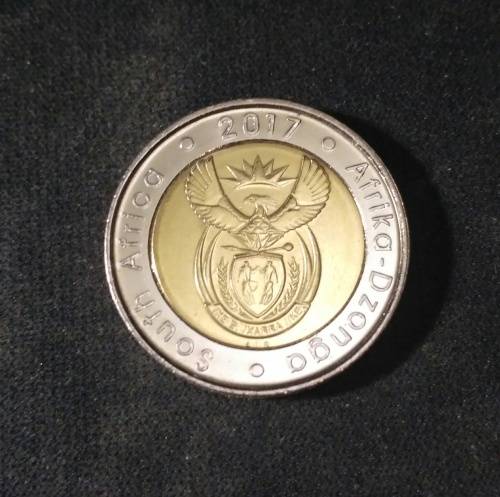 Five Rand - 3 X OR TAMBO 2017 Bi-metal R5 Commemorative Coin was sold ...