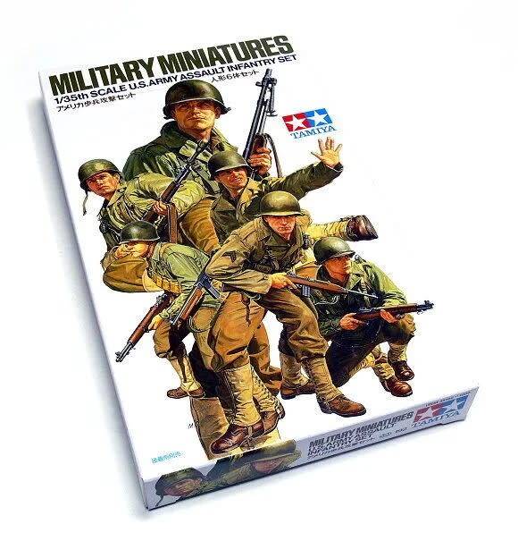 Infantry - US Army Assault Infantry Set - 1/35 Scale (TAM35192 ...