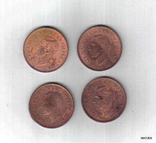 Other Republic of South Africa Coins - GEORGIVS SEXTVS REX 1D COINS ...