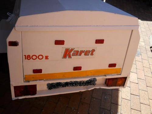 Trailers - 1990, KARET 1800 Trailer was listed for R3,500.00 on 21 Aug ...