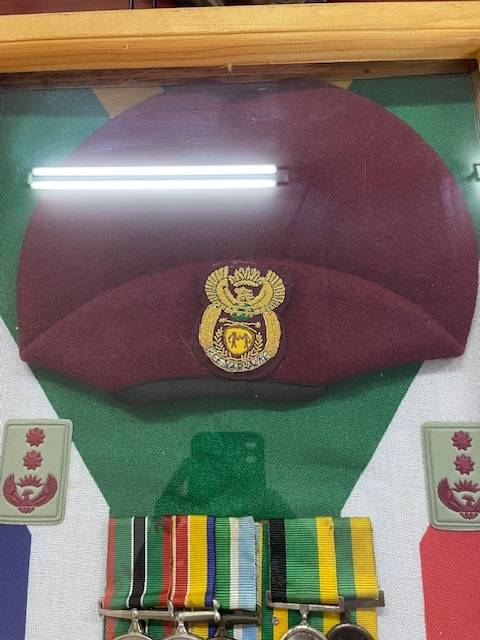 SADF & SANDF - Framed Umkhonto We Sizwe military memorabilia was sold ...