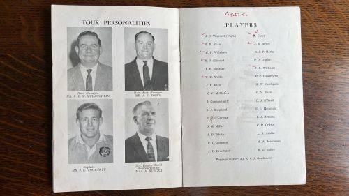 Sporting Memorabilia - Seldom Seen - 1963 Australian Rugby Team Tour of ...