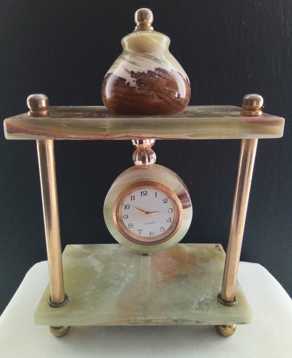 Other Clocks - Lovely vintage marble clock for sale in Riversdale (ID ...