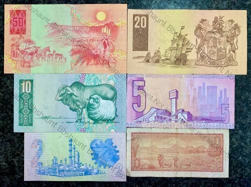 GPC de Kock - COMPLETE SET OF GPC DE KOCK & DECIMALS R50 TO R2,,,1980s ...