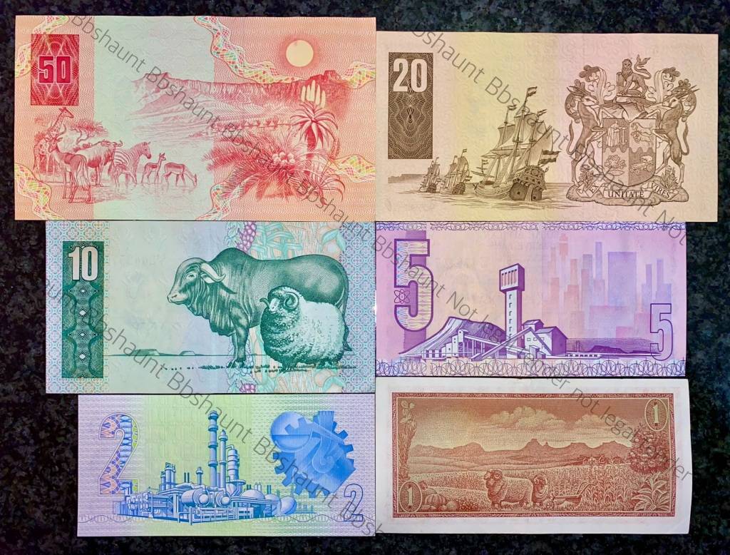 GPC de Kock - COMPLETE SET OF GPC DE KOCK & DECIMALS R50 TO R2 GOOD ...