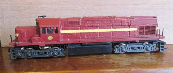 Locomotives - LIMA - HANDMADE SAR CLASS 33 DIESEL LOCOMOTIVE in HO ...