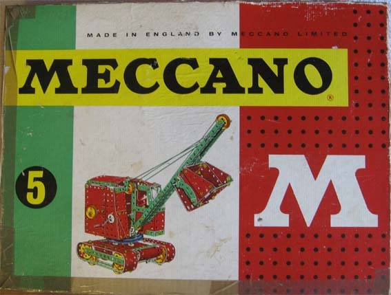 Vintage Toys - OLD MECCANO SET WITH INSTRUCTION BOOKLET - SEE ALL ...