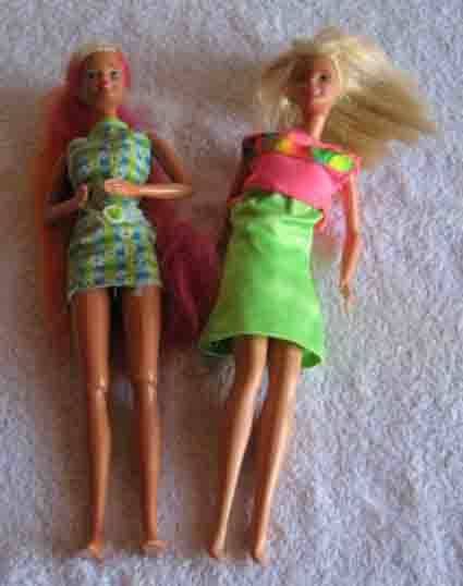 Other Collectable Toys - 2 X BARBIE DOLLS by MARTEL was sold for R50.00 ...