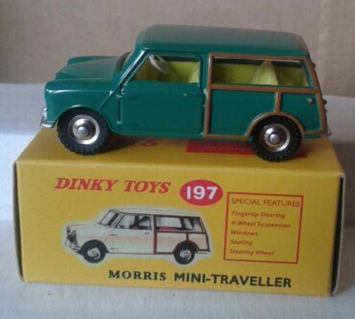Models - Dinky Toys by Atlas : Morris Mini Traveller #197 mint boxed ...