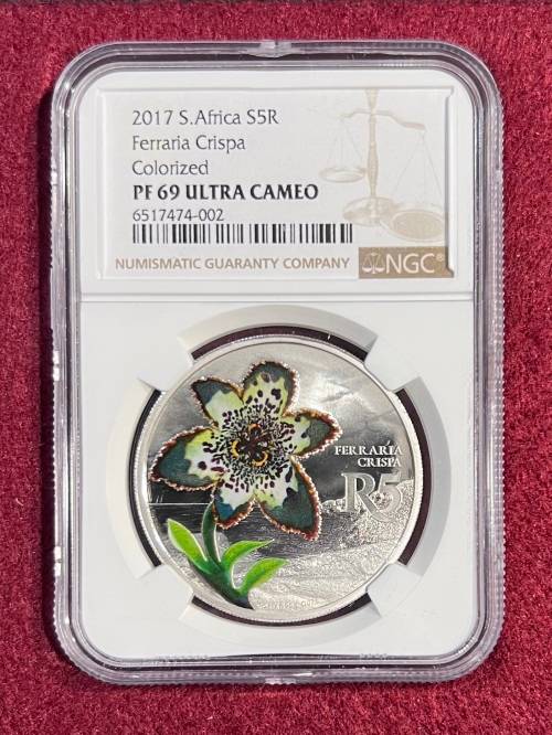 Special Circulation & Commemorative Coins - Graded RSA 2017 Western ...
