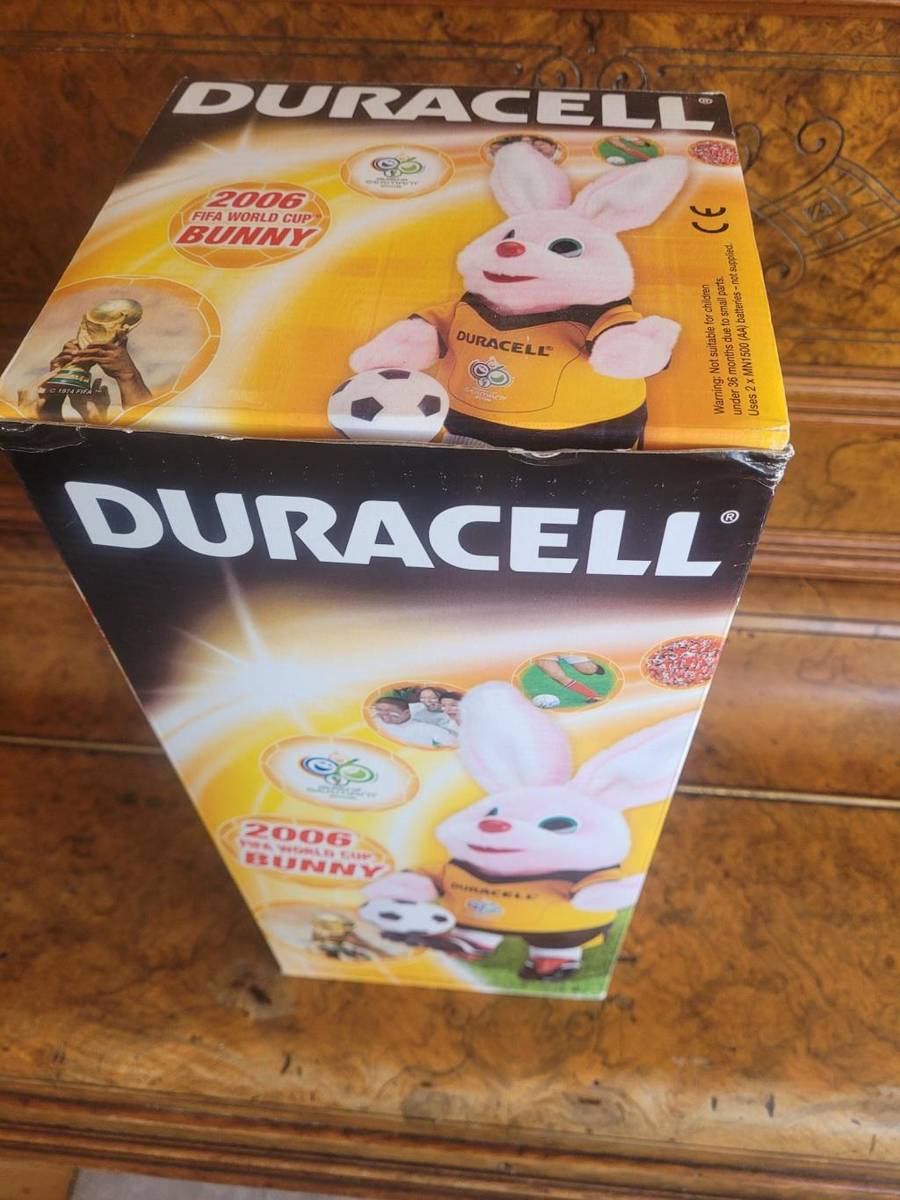 Other Collectable Toys - VERY COLLECTABLE DURACELL BUNNY 2006 FOOTBALL ...
