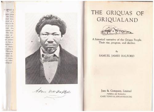 Africana - The Griquas of Griqualand: A Historical Narrative of the ...