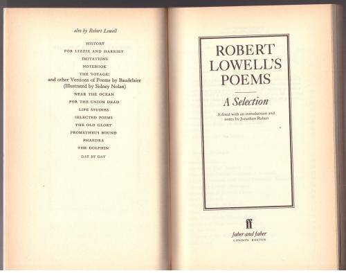 Poetry - Robert Lowell`s Poems: A Selection for sale in Cape Town (ID ...