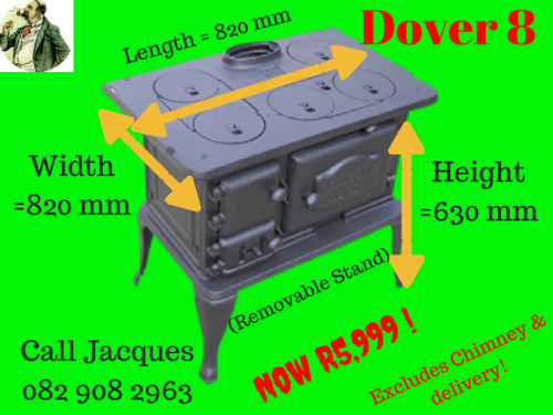 Fireplaces & Accessories - Refurbished Dover 8 Coal/Wood Stove was ...