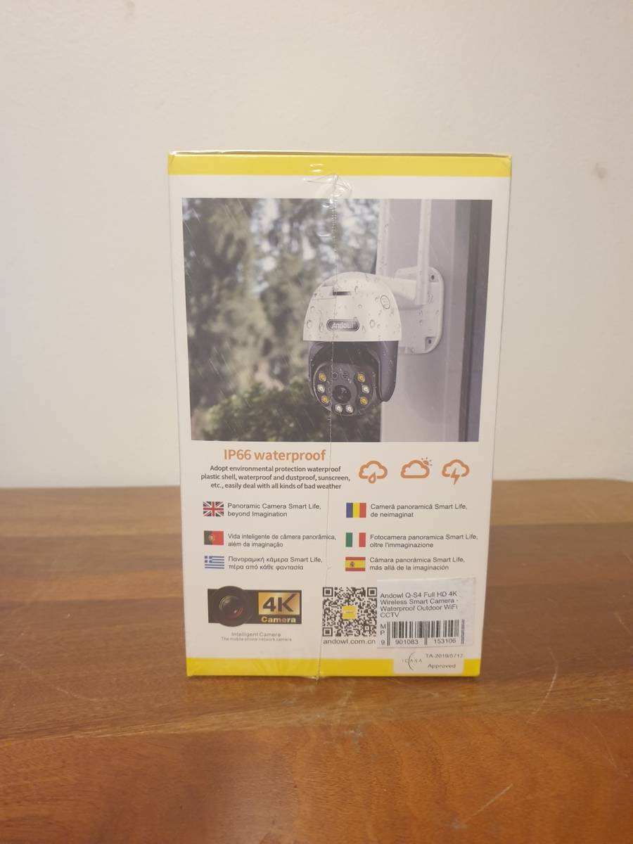 Surveillance Cameras - R1 START-Andowl Q-S4 Full HD 4K Wireless Smart ...