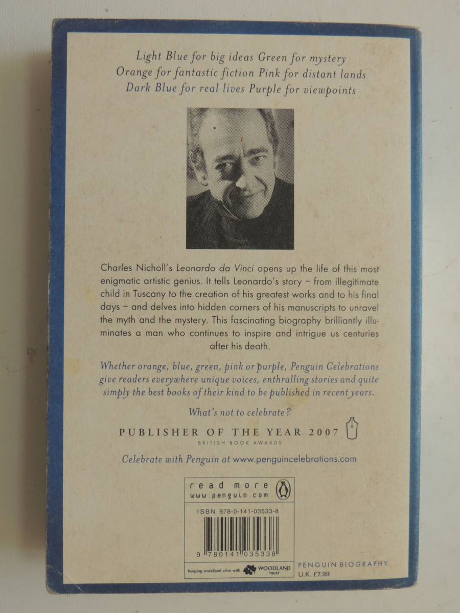 Biographies & Memoirs - Leonardo Da Vinci - Charles Nicholl for sale in ...