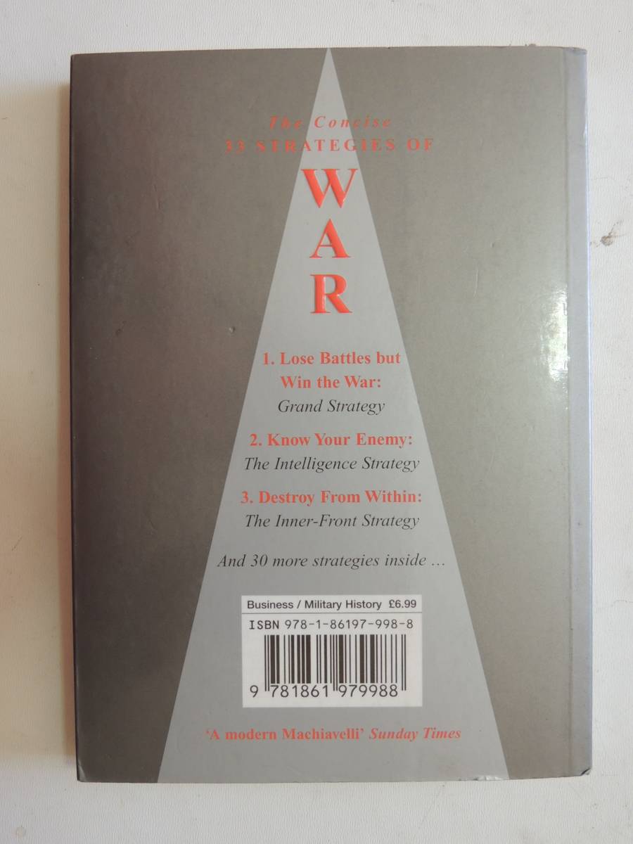 Psychology - The Concise 33 Strategies of War - Robert Greene for sale ...