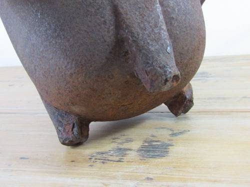 Other Metalware - Vintage large Falkirk cast iron three leg melting pot ...