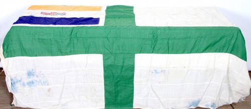 South African Navy - Original old SADF military Navy Flag / SA Flag ...