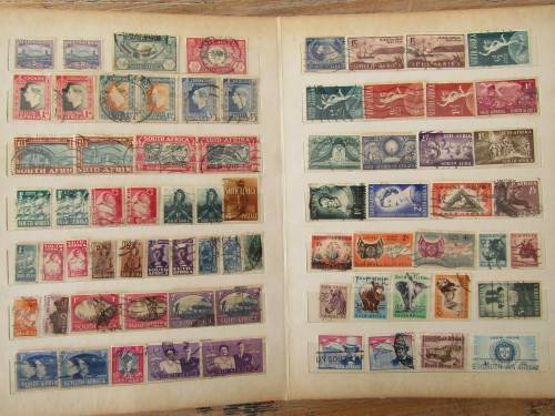 Other South African - Excellent SA Stamp collection with stamp book ...