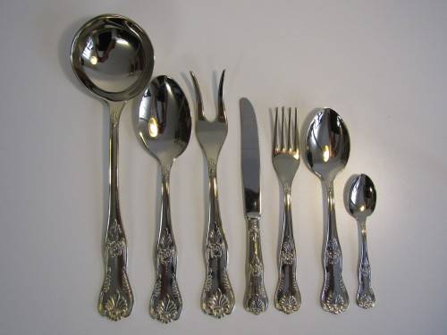 Cutlery - Complete vintage 51 piece Gold Plated Cutlery set, LBL Italy ...