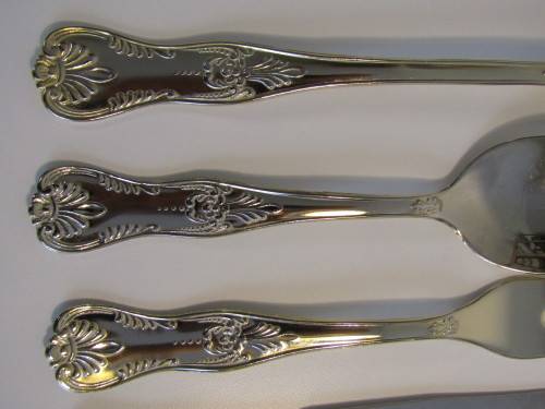 Cutlery - Complete vintage 51 piece Gold Plated Cutlery set, LBL Italy ...