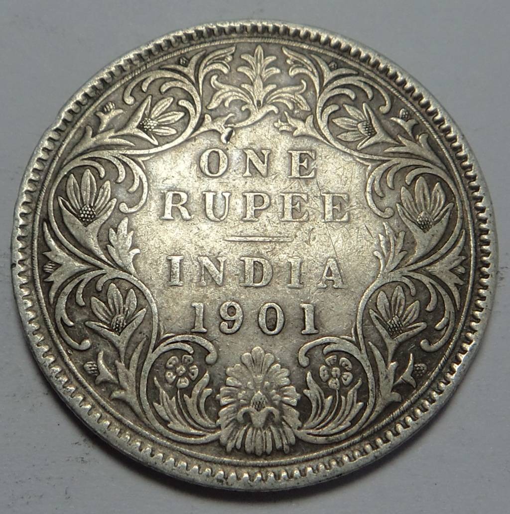 Asia - British India Victorian Silver One Rupee 1901 for sale in Cape ...
