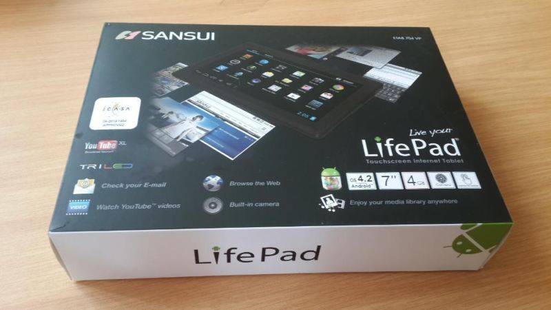 Devices - 9.7" Sansui Lifepad ETAB 902VP Android 4.0.4 was sold for R1 ...