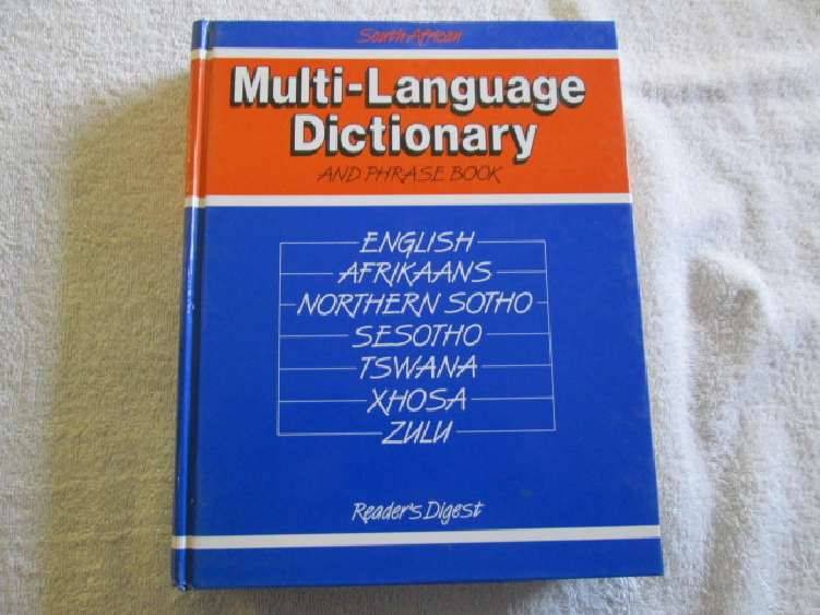 Reference - South African Multi-Language Dictionary and Phrase Book ...