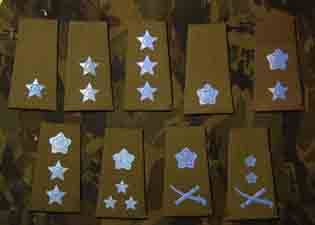 South African Airforce - SAAF Officers Rank Insignia Set 2nd Lieutenant ...
